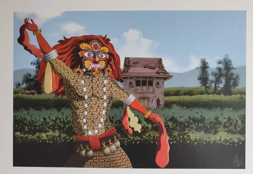 ‘मजिपाः लाखे’ डिजिटल- कला - कान्तिपुर समाचार