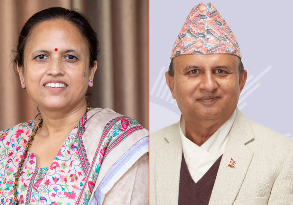 दाङ-२ मा एमाले महासचिव शंकर पोखरेललाई हराउँदै माओवादी नेता रेखा शर्मा ...