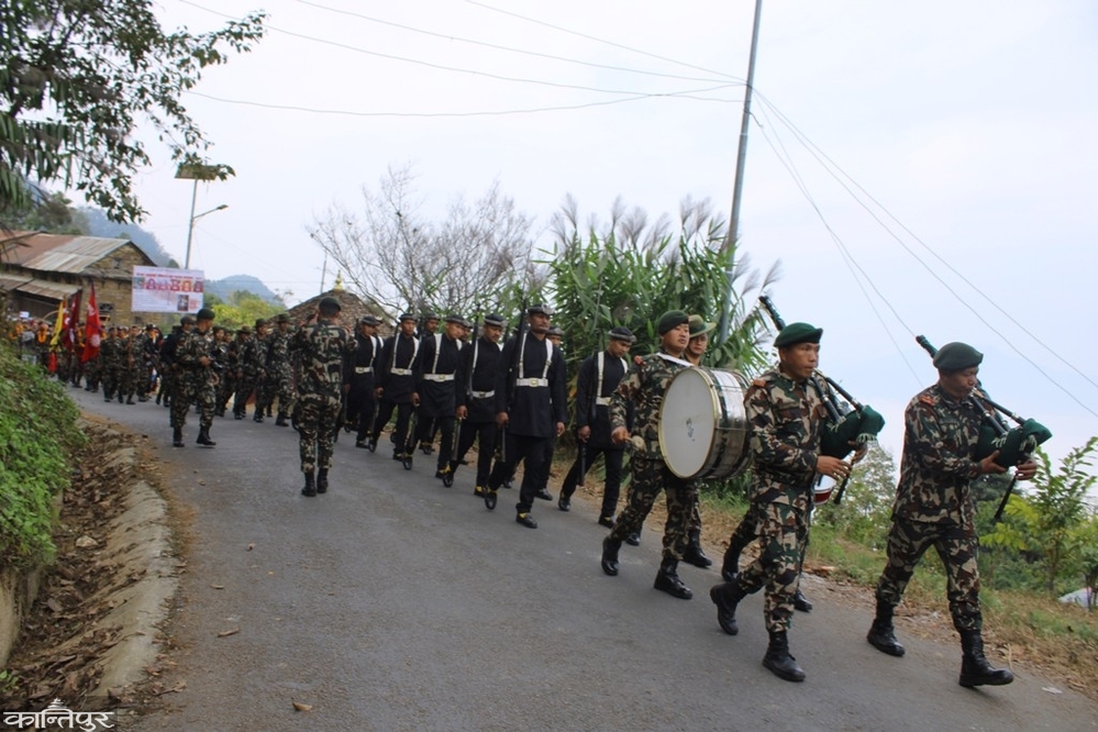 Nepali army march on Gorkha-Kathmandu unification route- समाचार - कान्तिपुर समाचार