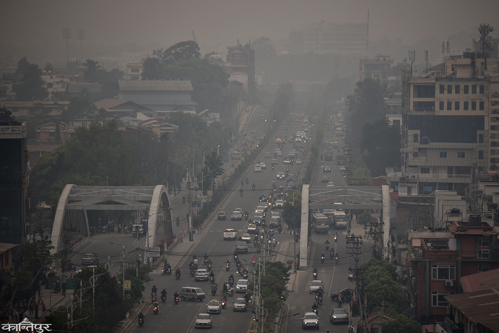 Common people suffering from air pollution in Kathmandu, Government's preparations are zero ...