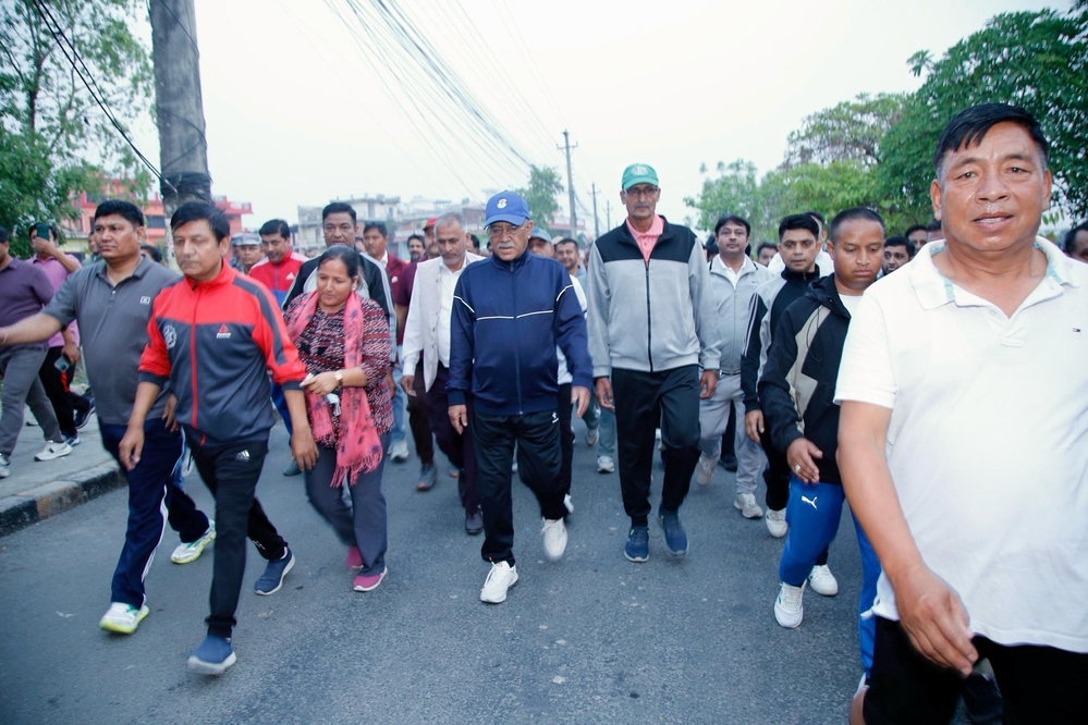 Who is Dahal's charioteer after his re-entry into the vice presidency ...