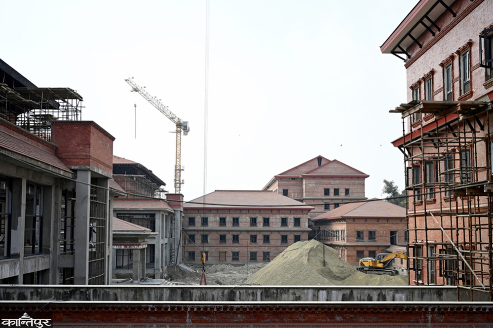 The deadline for the Parliament building under construction in Singha ...